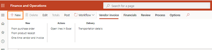 How to Default from= Ordered quantity in pending vendor invoice ...