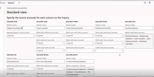 New Feature "Cash position inquiry and cash control feature" in General ...